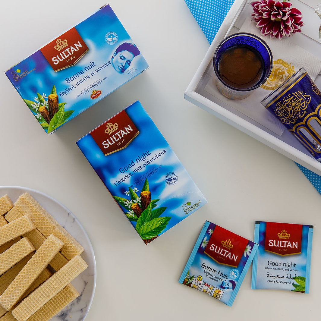 Relaxing and Natural Good Night Tea | Sultan Tea UK