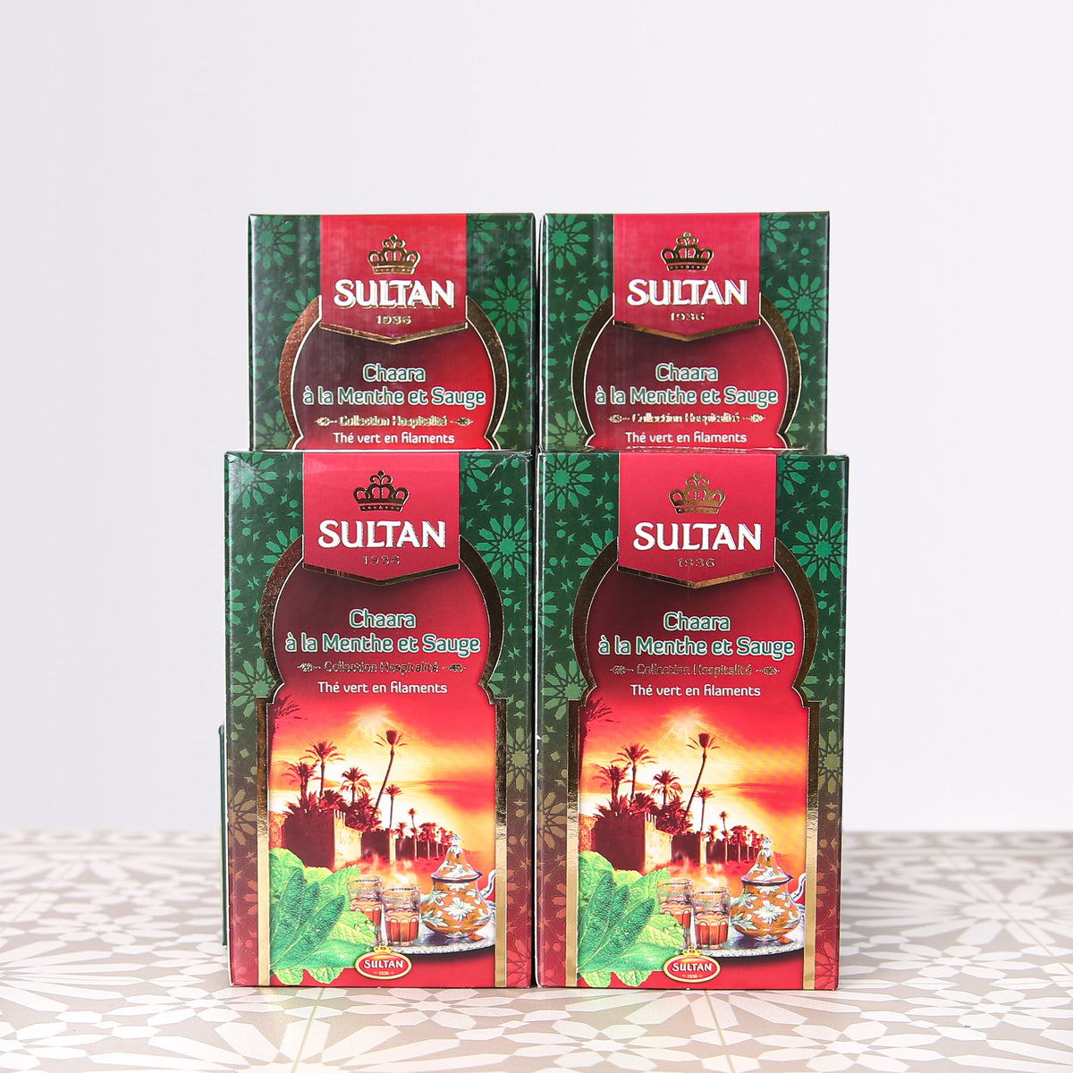 Chaara Filament Loose Green Tea With Mint And Sage 100g – Sultan Tea