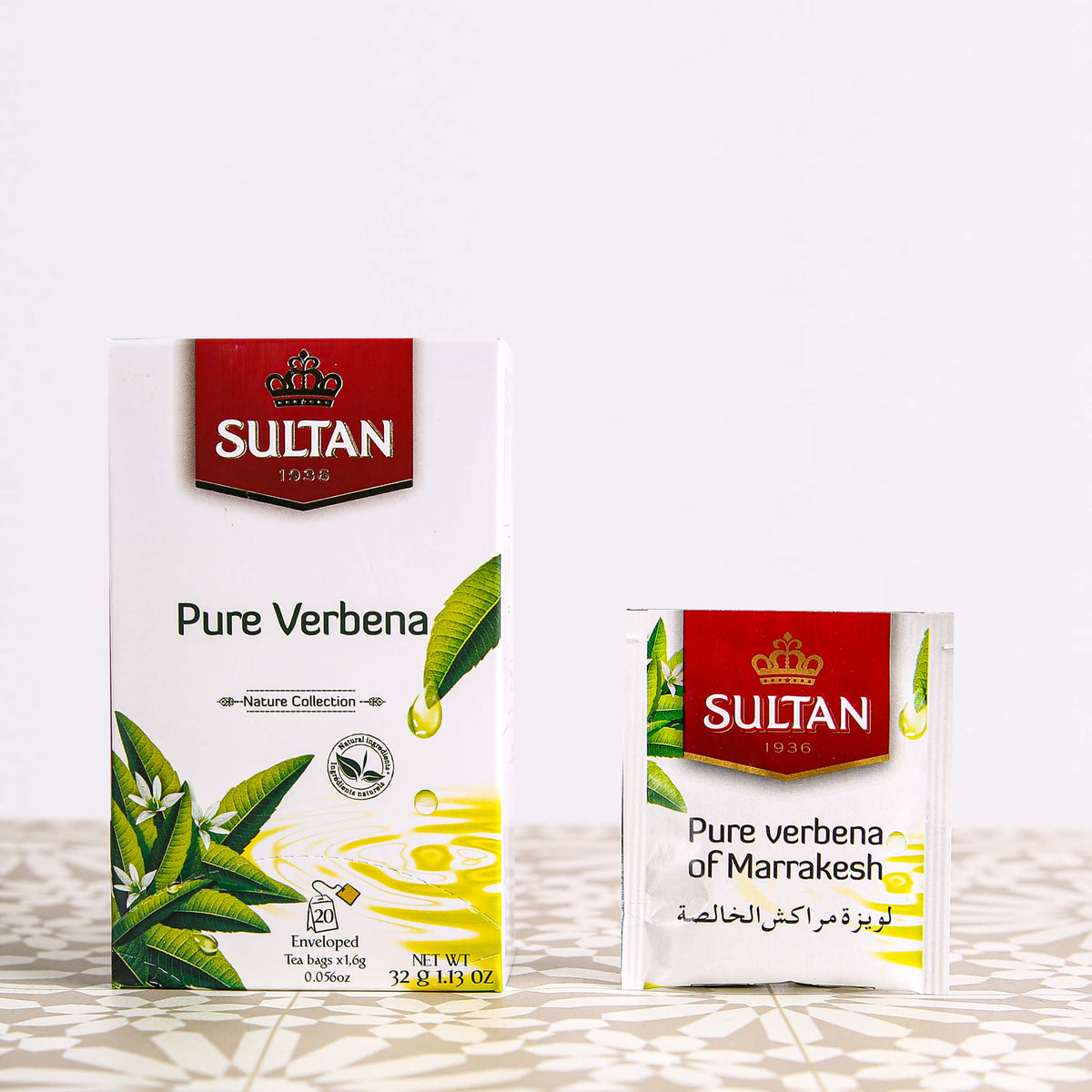 Pure Verbena Tea - 20 Tea Bags – Sultan Tea