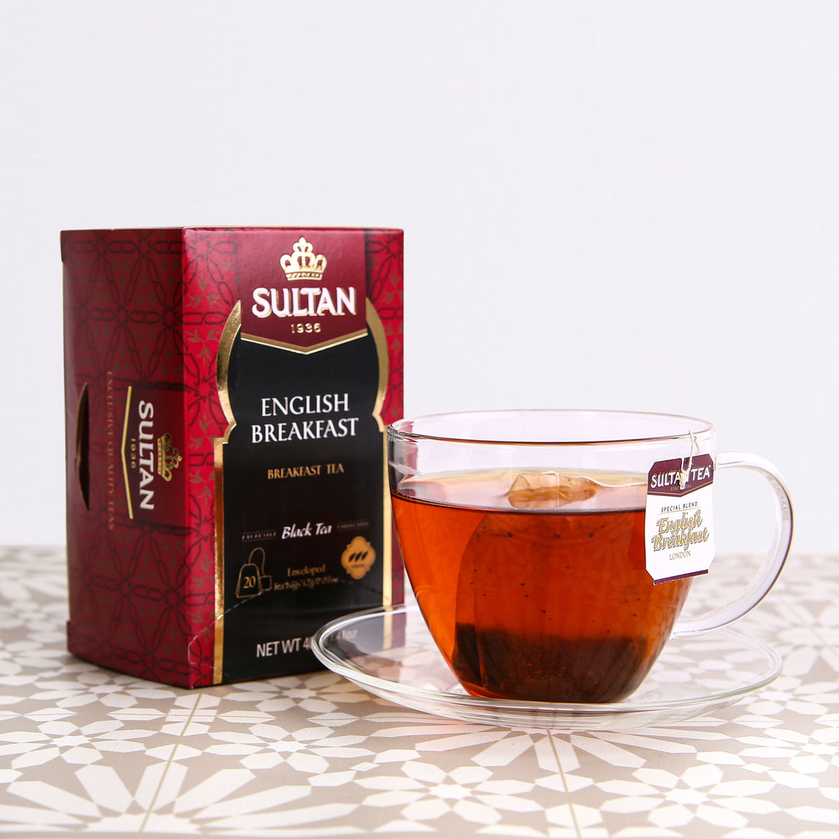 English Breakfast Tea - 20 Tea Bags – Sultan Tea