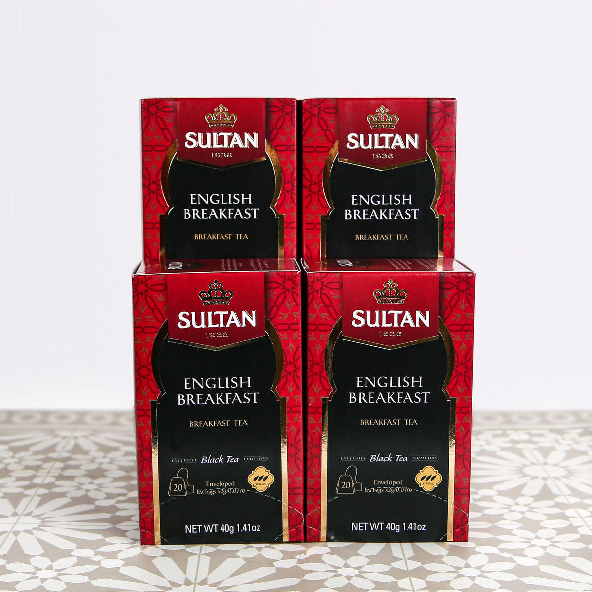 English Breakfast Tea - 20 Tea Bags – Sultan Tea